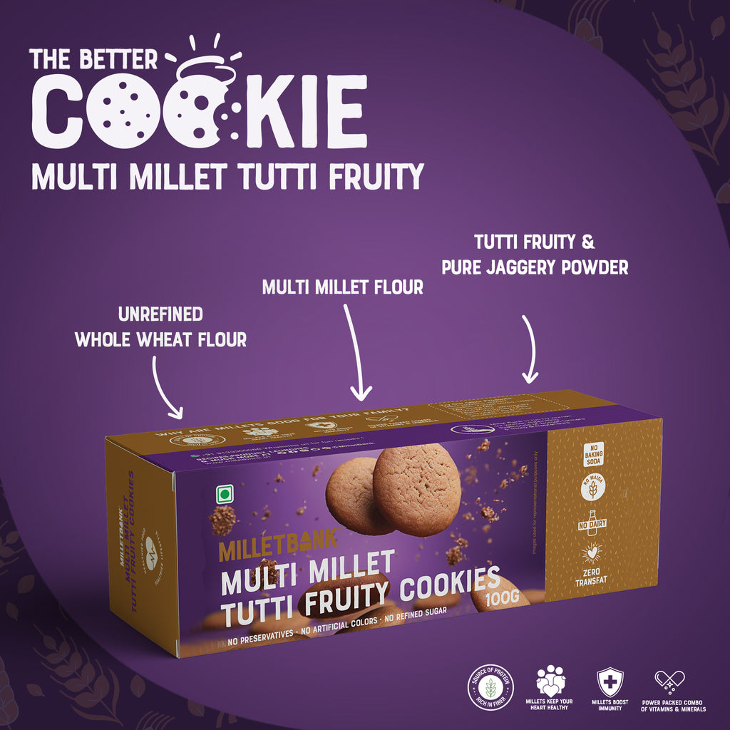 Buy Premium Millet Cookies from Millet Bank
