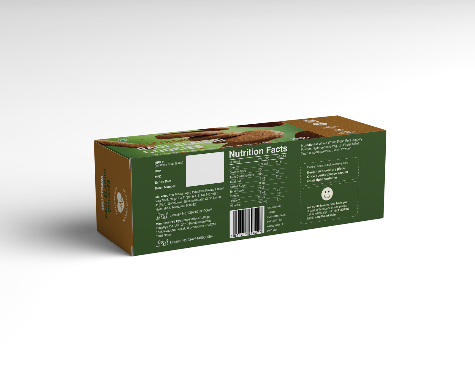 Buy Premium Millet Cookies from Millet Bank