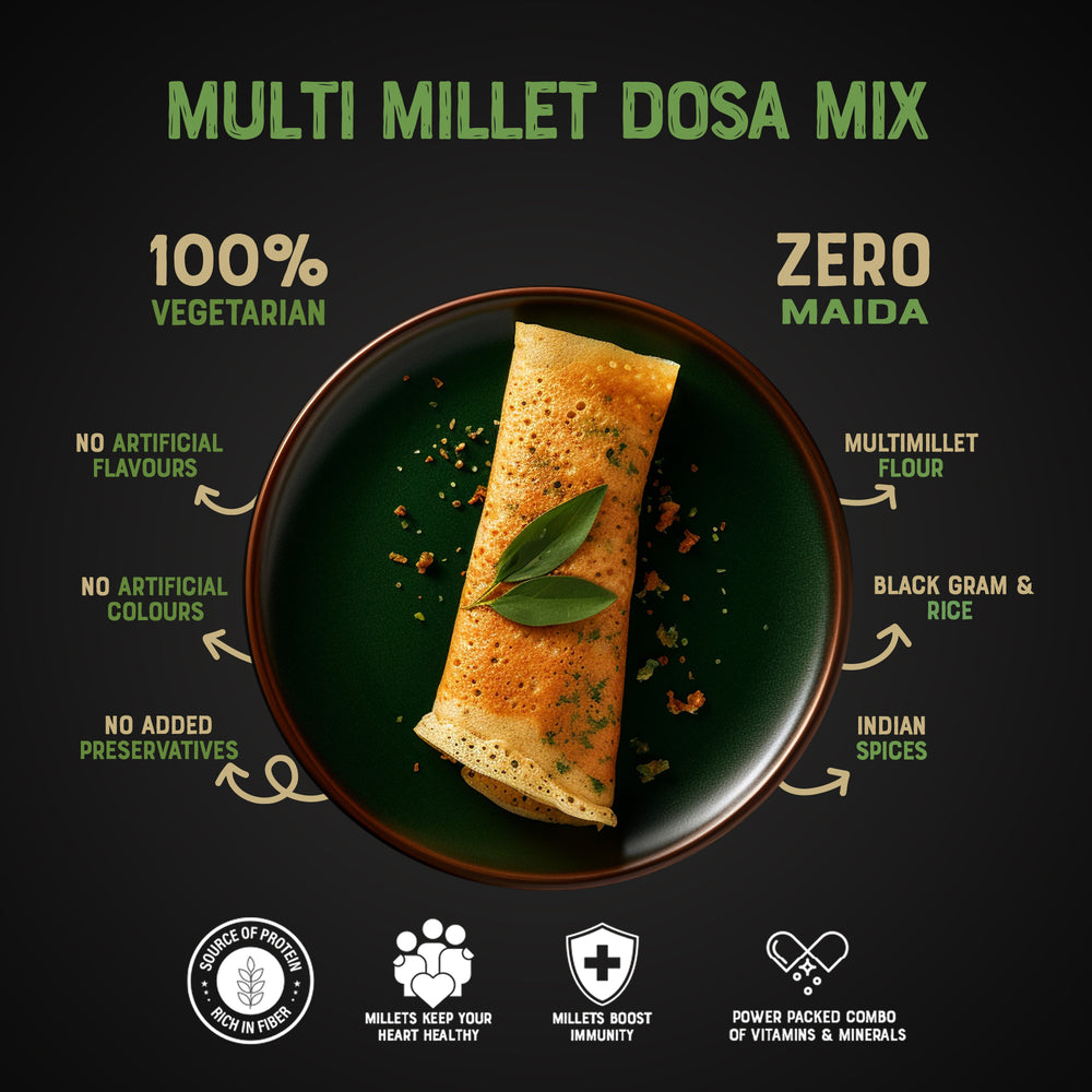 Buy Nutritous Dosa Mix from Millet Bank