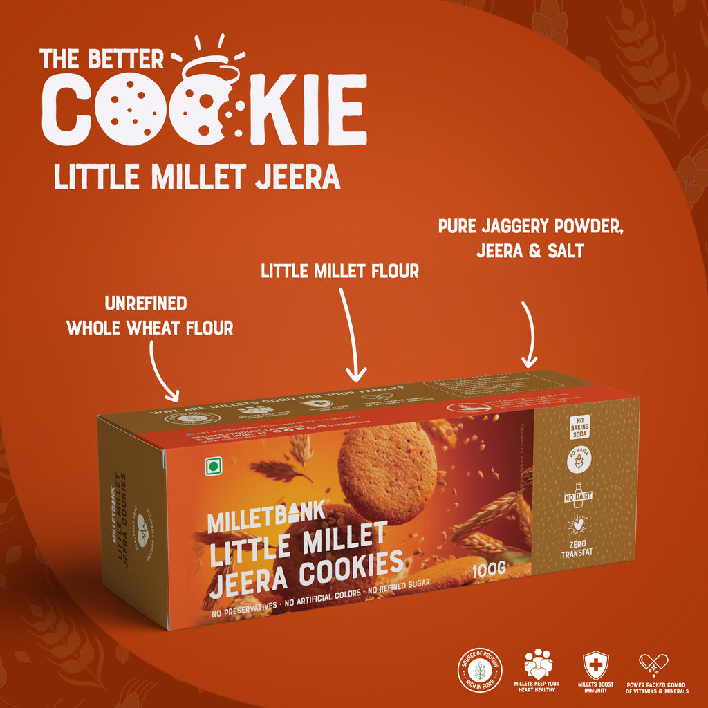 Buy Premium Millet Cookies from Millet Bank