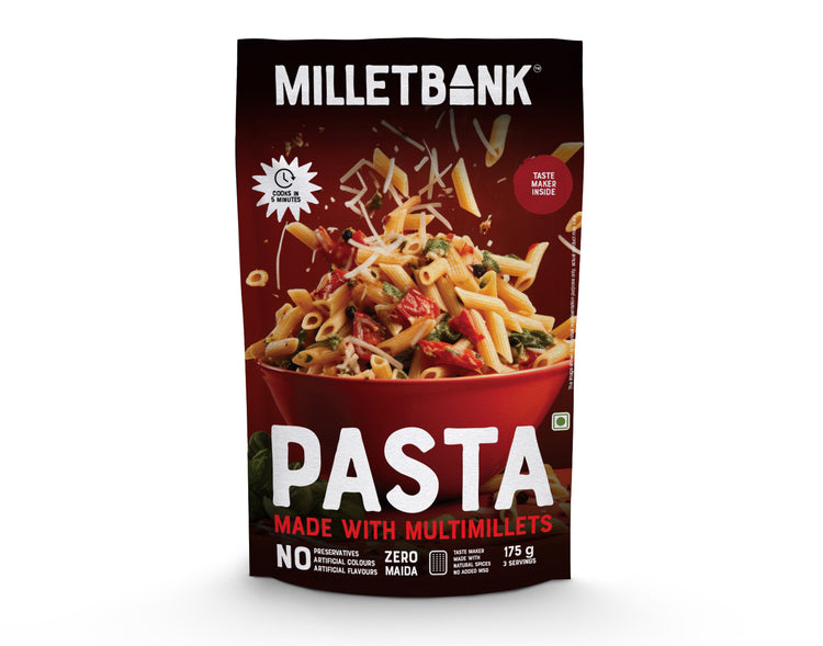 Buy Premium Millet Pasta from Millet Bank