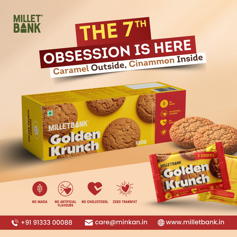 Buy Premium Millet Cookies Online from Millet Bank