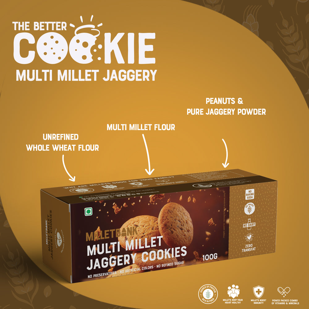 Buy Premium Millet Cookies from Millet Bank