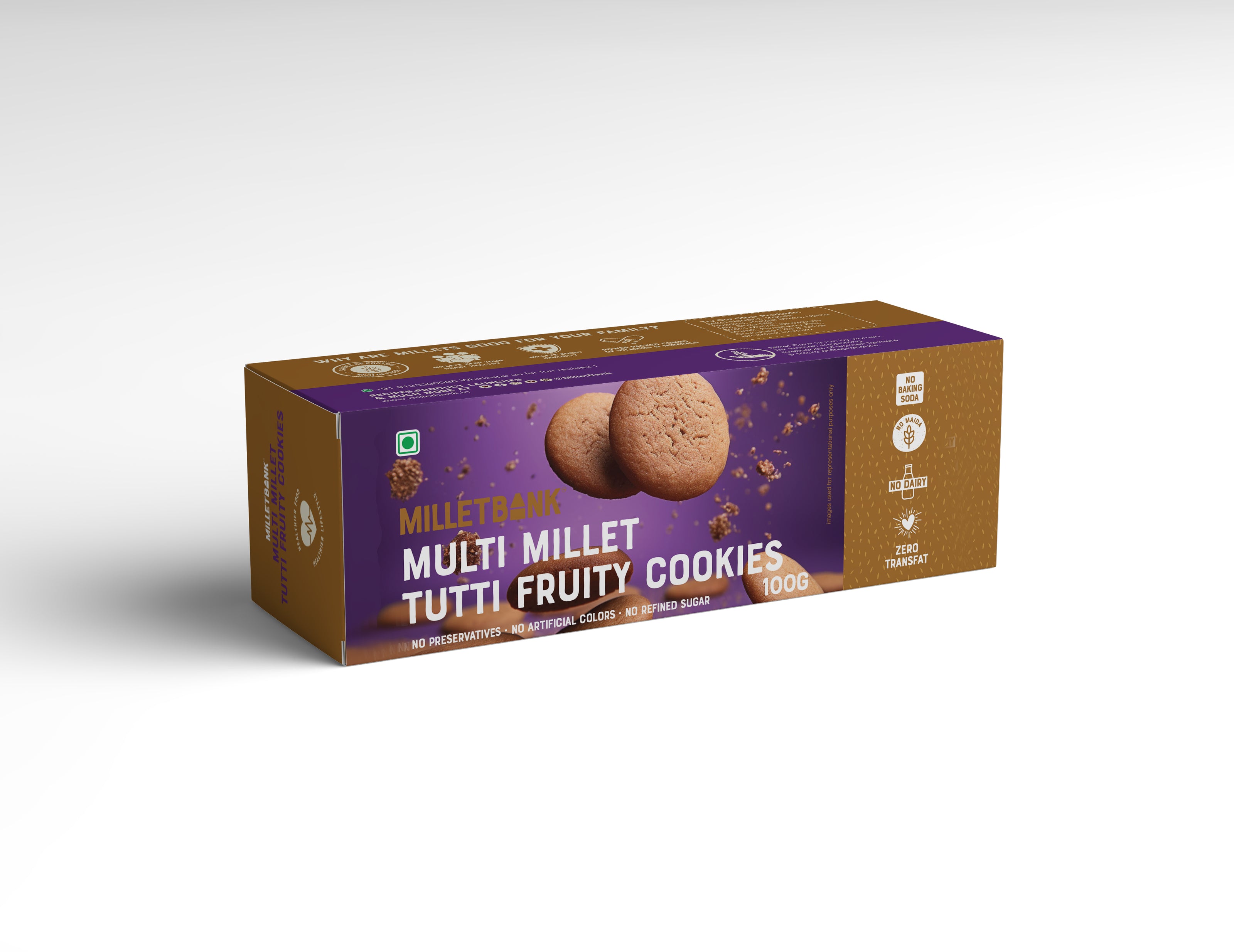 Buy Premium Millet Cookies from Millet Bank