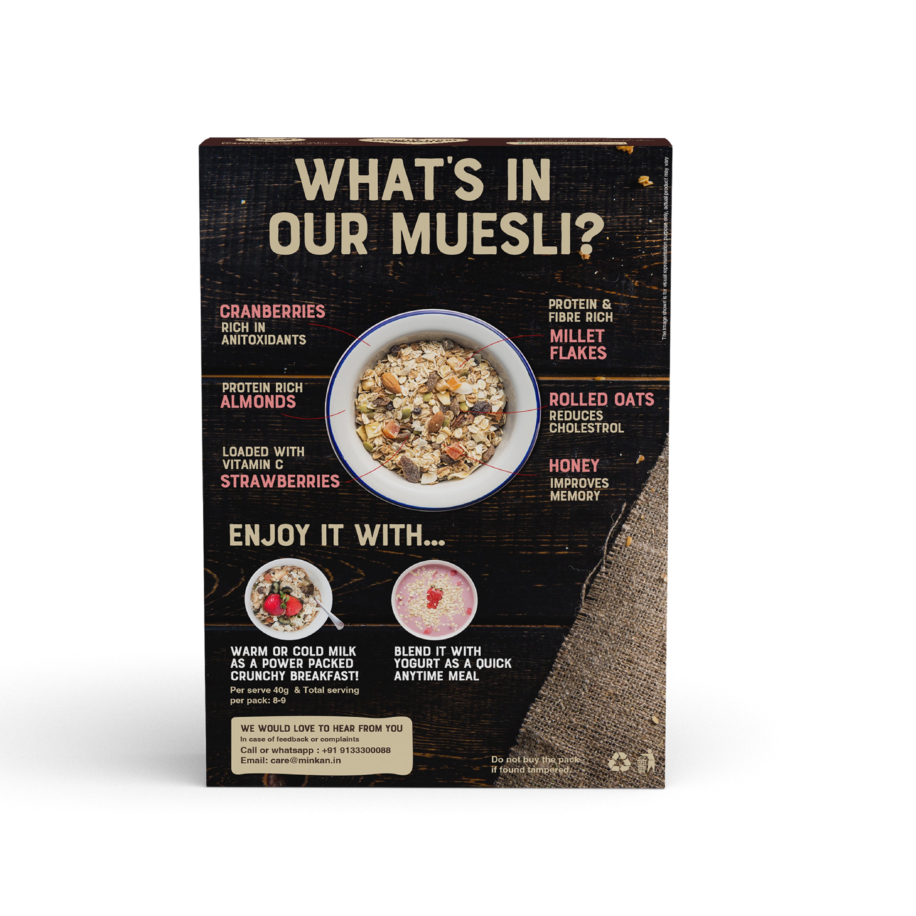 Buy Premium Millet Muesli Online from Millet Bank